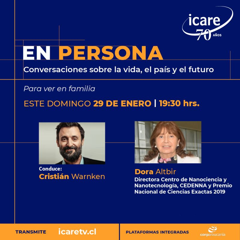 Entrevista a la Dra. Dora Altbir, directora de CEDENNA, en ciclo "En ...